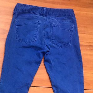 Express | Jeans | Express Skinny Cobalt Blue Women Denim Jeans | Poshmark